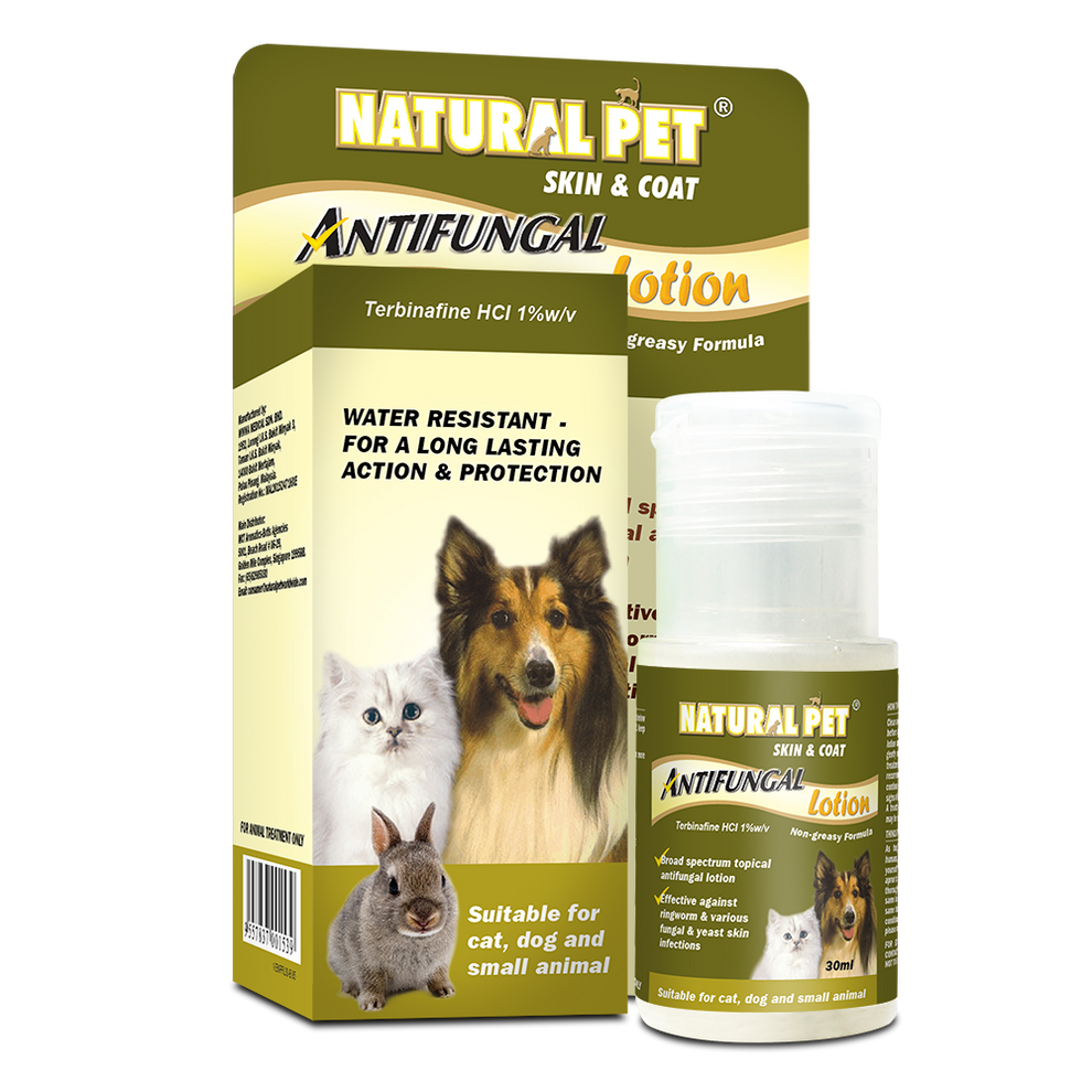 NATURAL PET ANTIFUNGAL LOTION 30ML – furlife